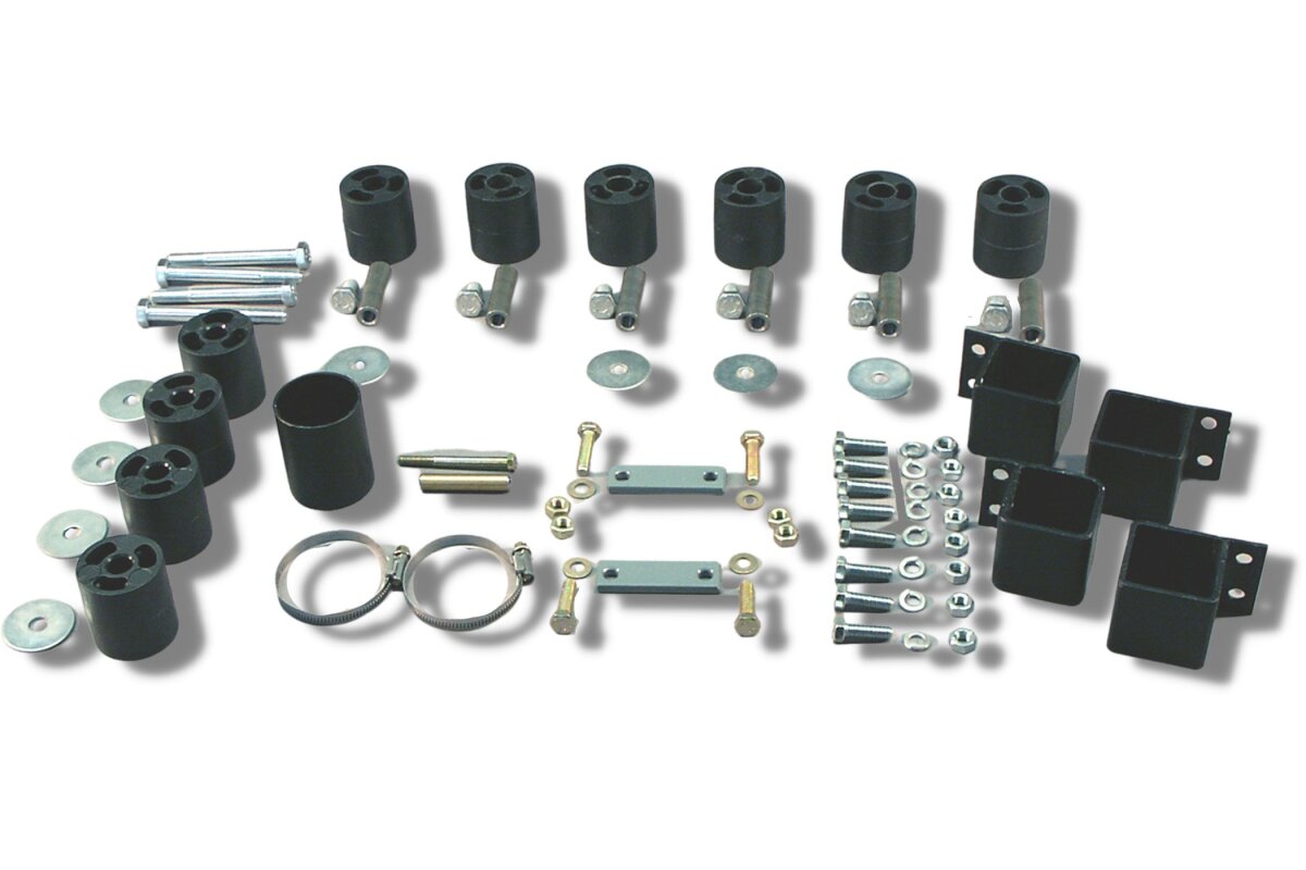 Trailmaster Body Lift Kit +50mm für Suzuki Samurai SJ kurz Bj. 85-mit ...